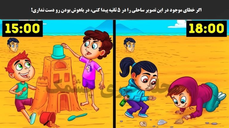 آزمون شناسایی نوه پیرزن کدامیک از دو دختر، نوه این پیرزن است؟ چرا؟ مجله خبری چشمک